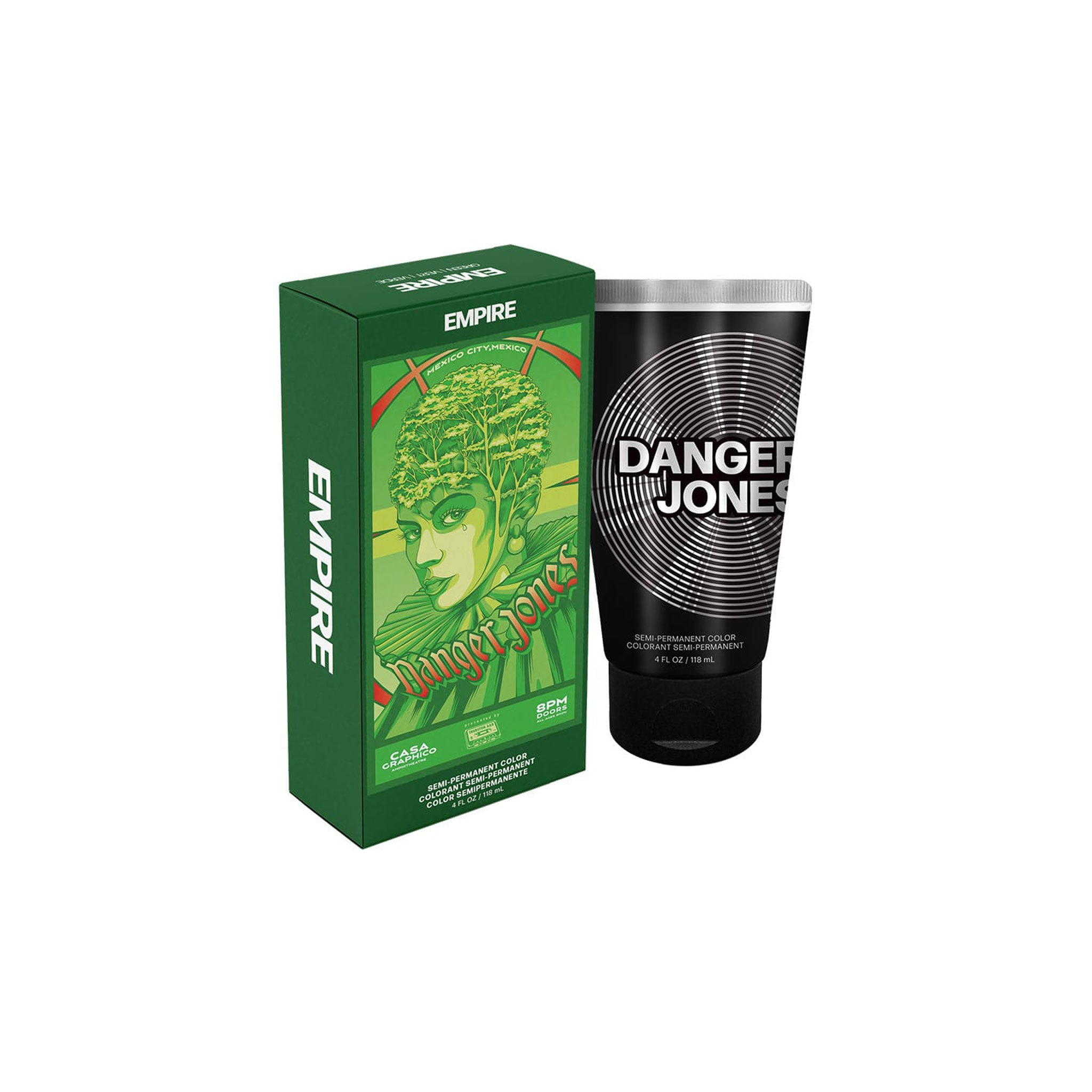 Danger Jones Semi-Permanent Color Empire Green 118ml | Retail Box ...