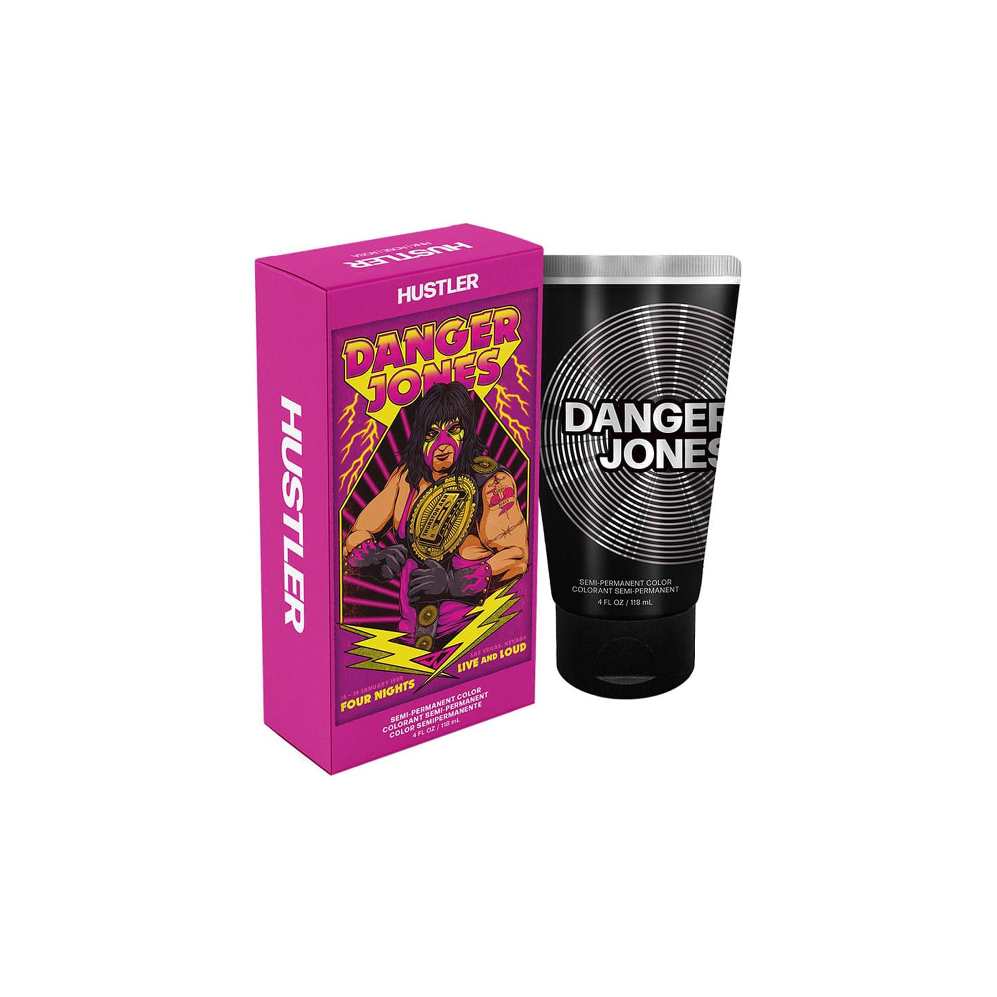 Danger Jones Semi-Permanent Color Hustler Pink 118ml | Retail Box ...