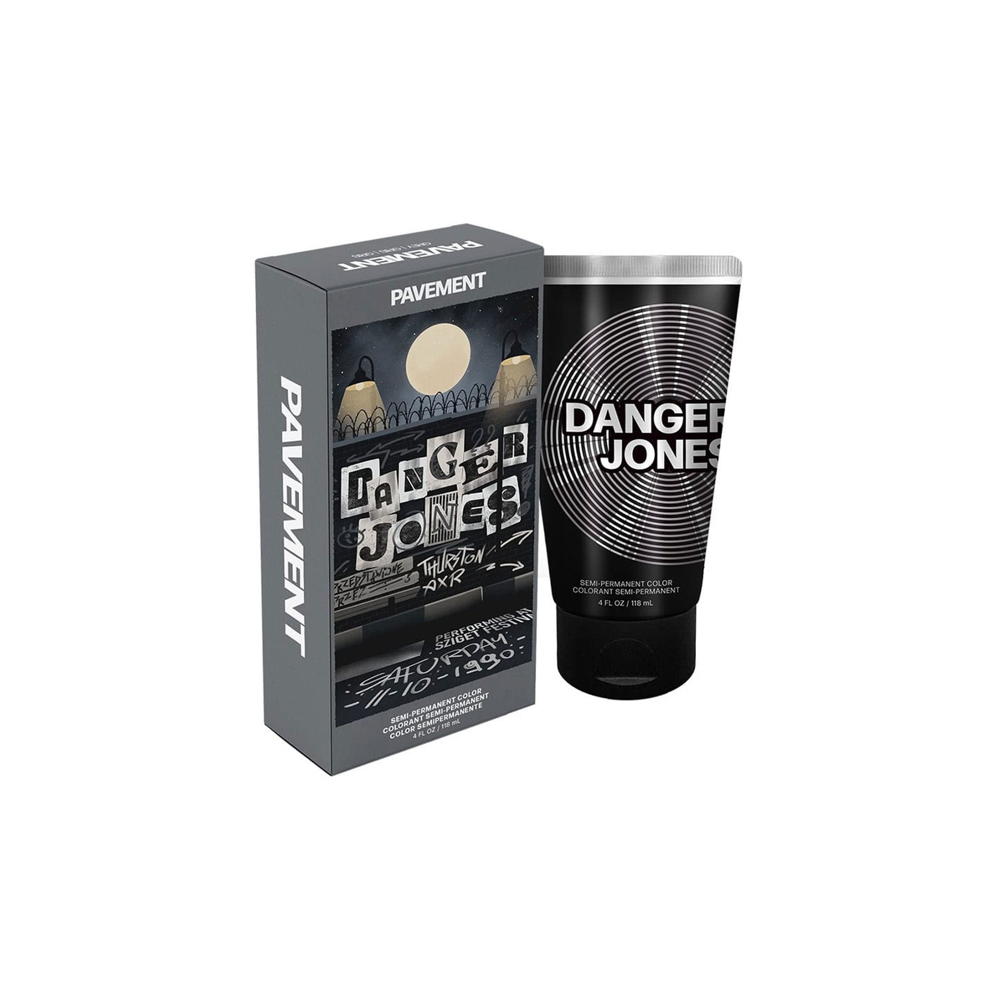 Danger Jones Semi-Permanent Color Pavement Grey 118ml | Retail Box ...