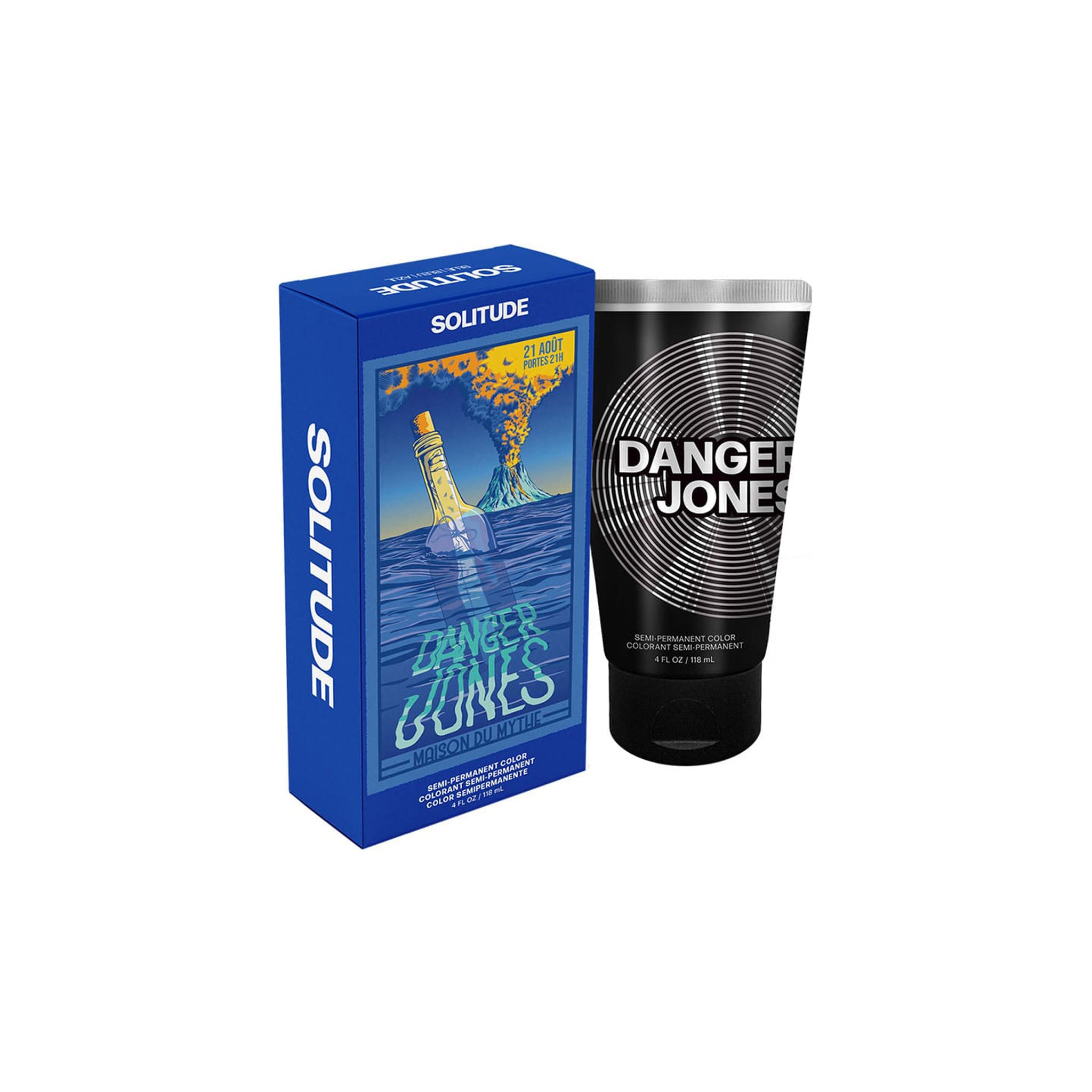 Danger Jones Semi-Permanent Color Solitude Blue 118ml | Retail Box ...