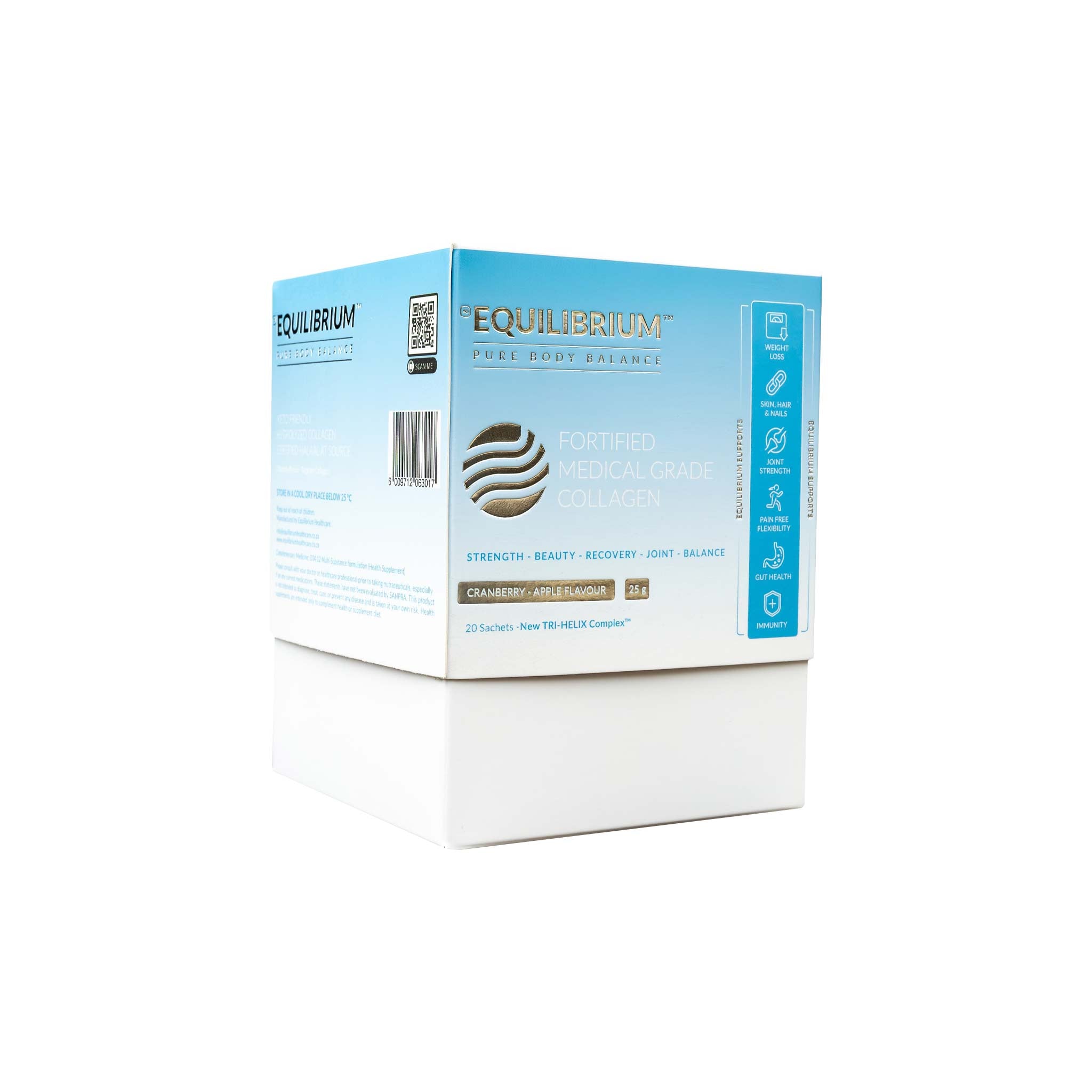 Equilibrium PURE BODY BALANCE Collagen 20x25g - Cranberry Apple ...