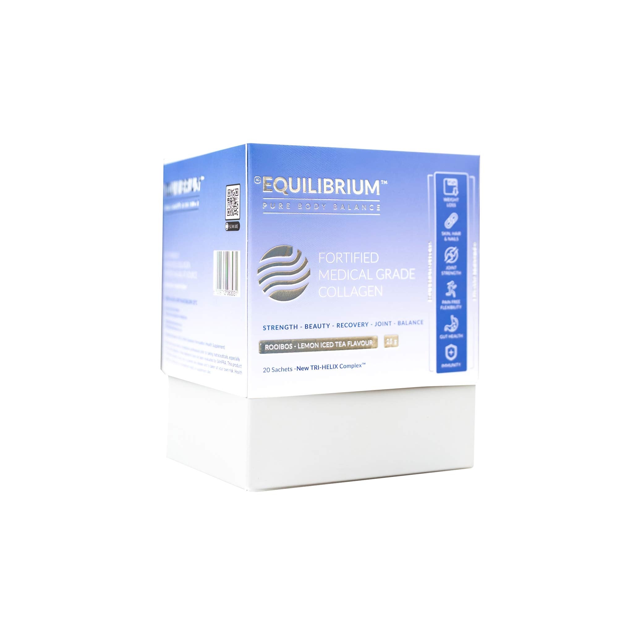 Equilibrium PURE BODY BALANCE Collagen 20x25g - Rooibos Lemon Iced Tea ...