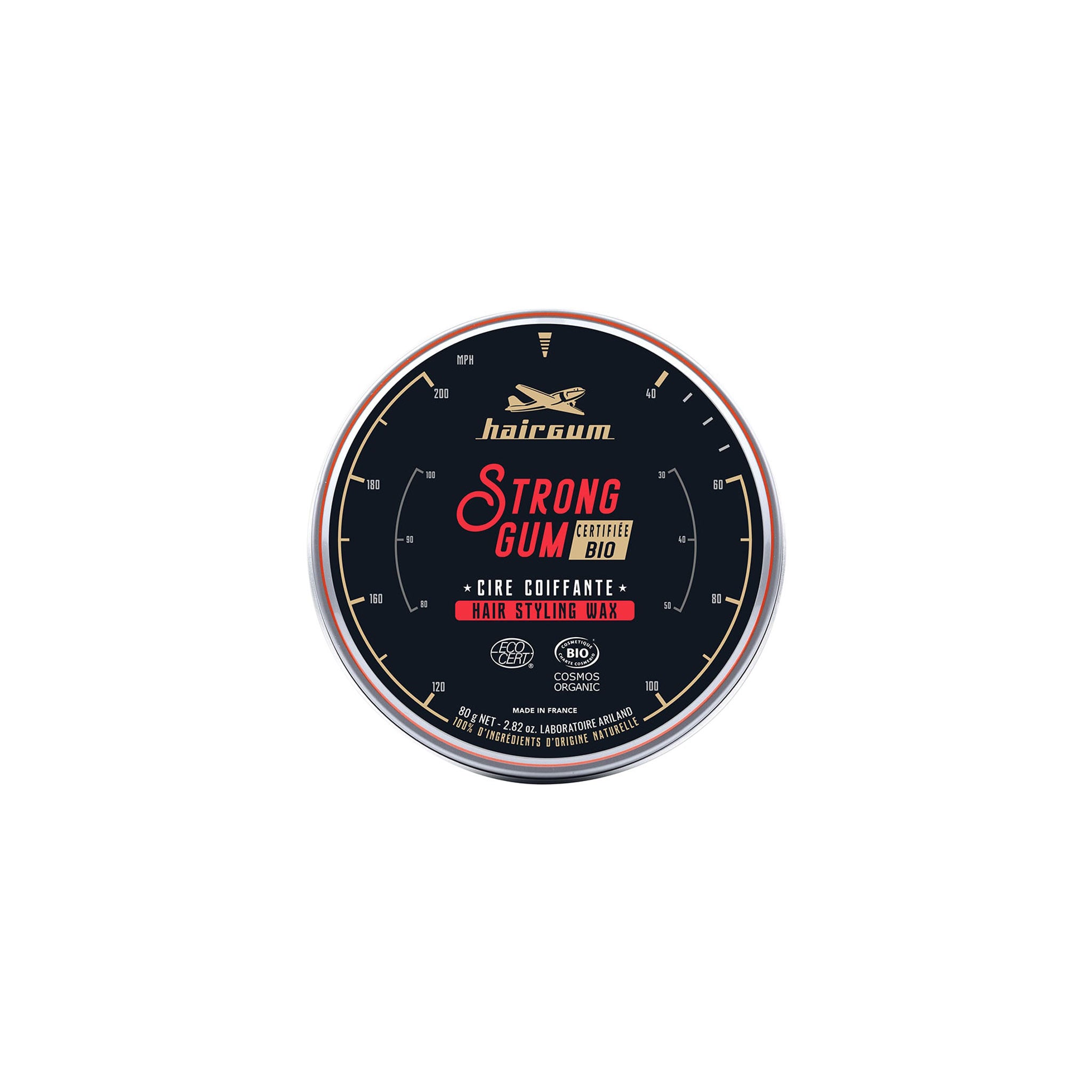 Hairgum Strong Gum Hair Styling Wax Certified Organic 80g | Retail Box ...