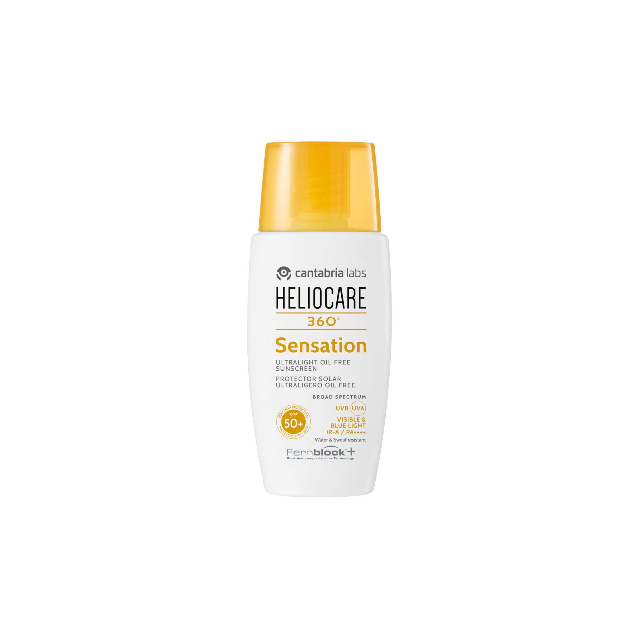 Heliocare 360 Sensation Ultralight Oil-Free Sunscreen SPF50+ 50ml ...