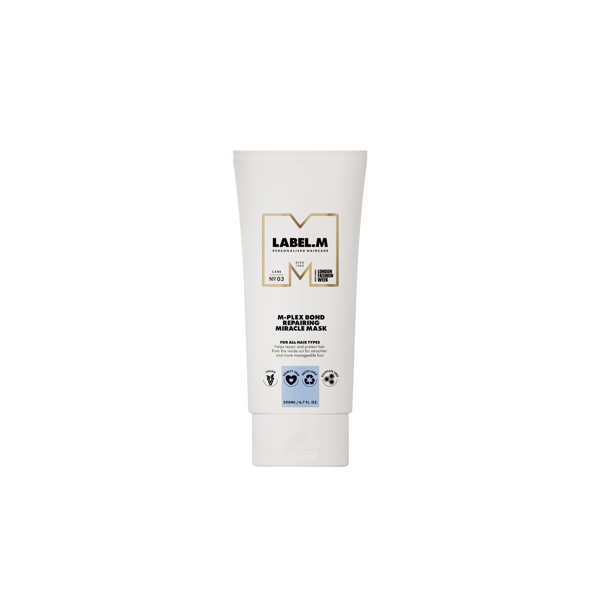 Label.M M-Plex Bond Repairing Miracle Mask 200ml | Retail Box ...