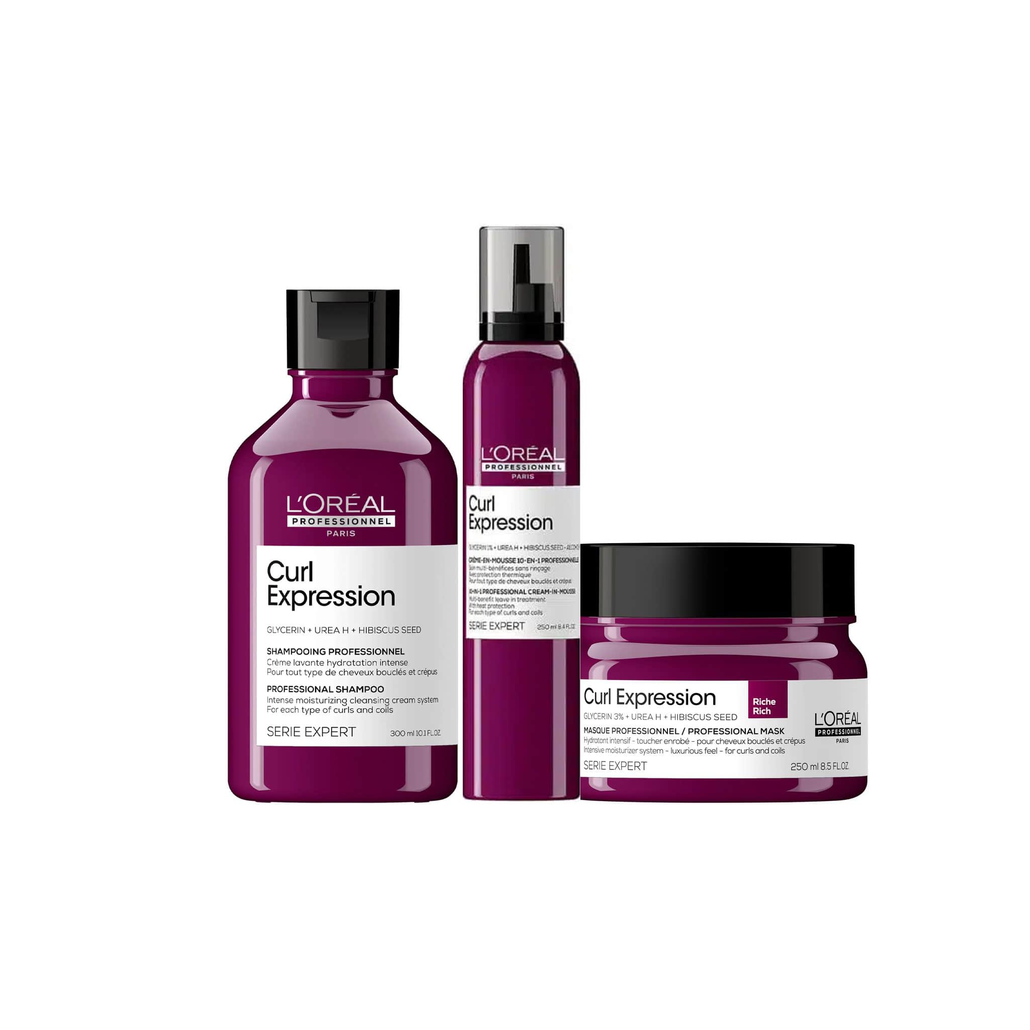 L'Oreal Professionnel Curl Expression 10-In-1 Trio | Retail Box ...