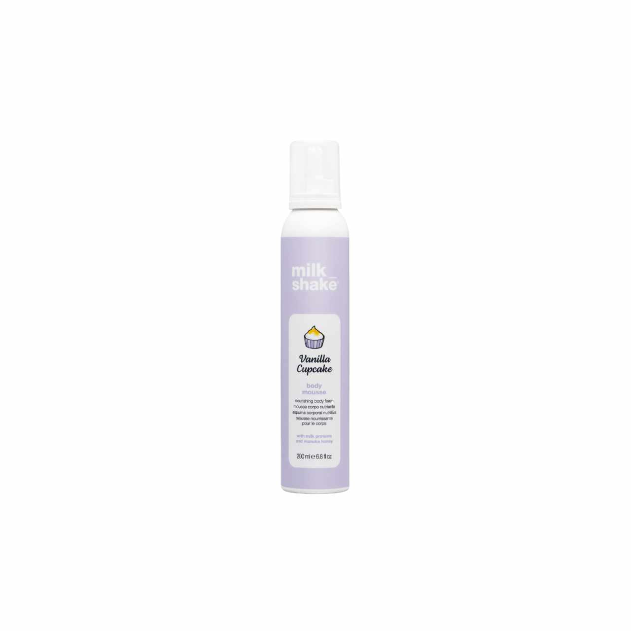 Milkshake Vanilla Cupcake Body Mousse 200ml | Retail Box - retailbox.co.za