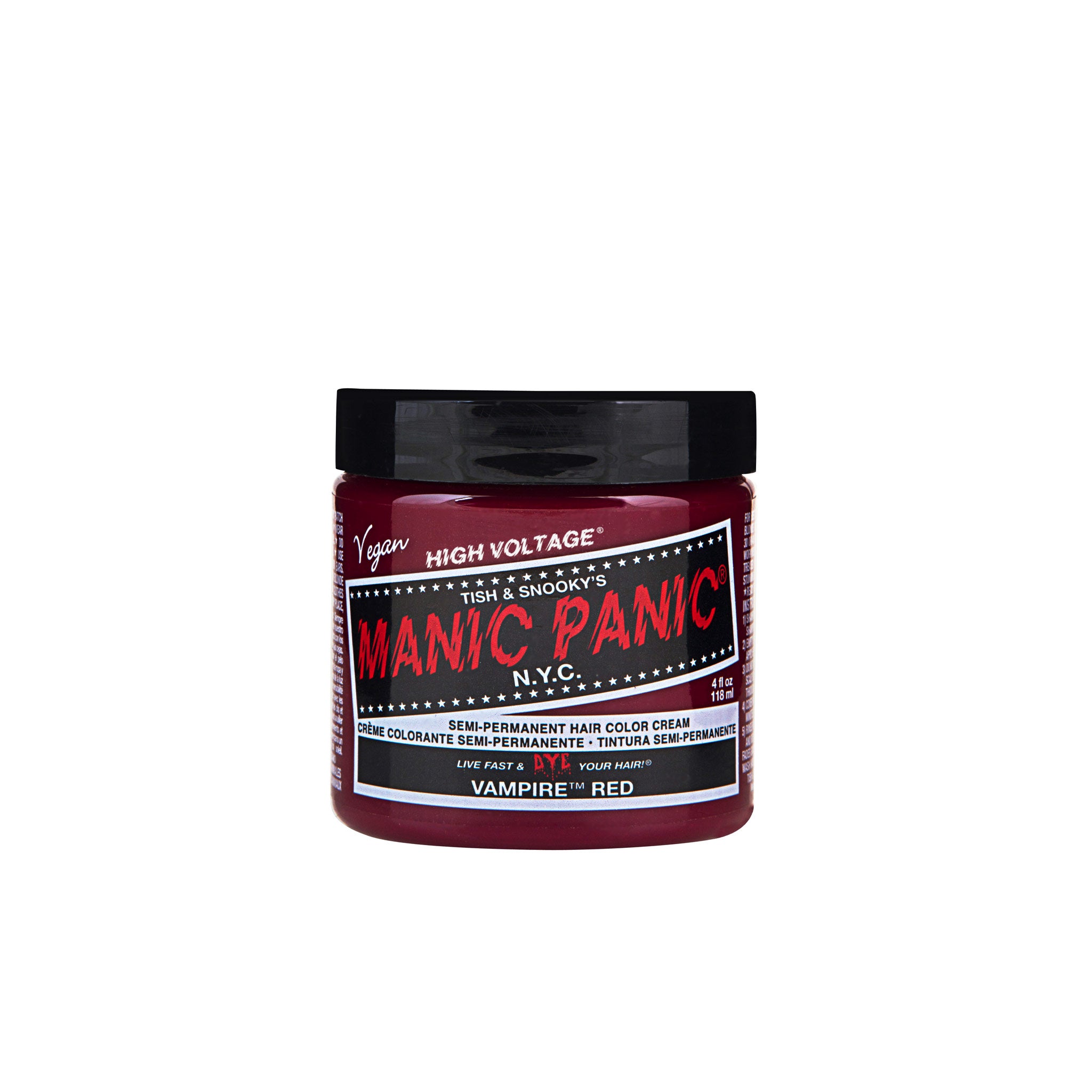 Manic Panic Color Cream Vampire Red 118ml | Retail Box - retailbox.co.za