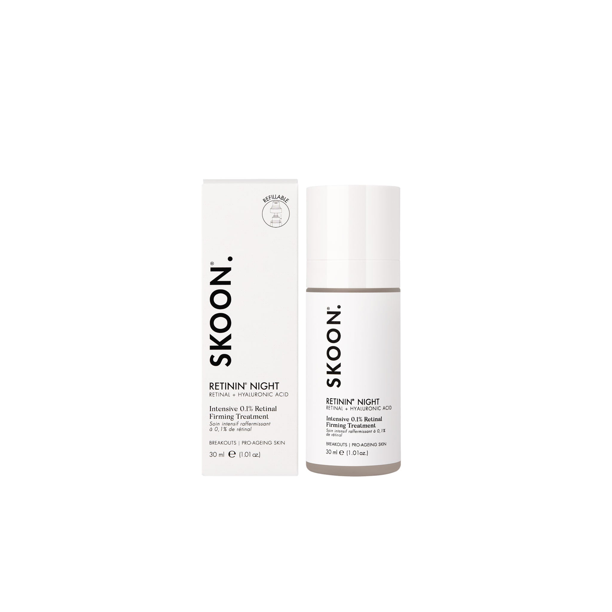 Skoon RETININ NIGHT Face Treatment Cream 30ml | Retail Box - retailbox ...