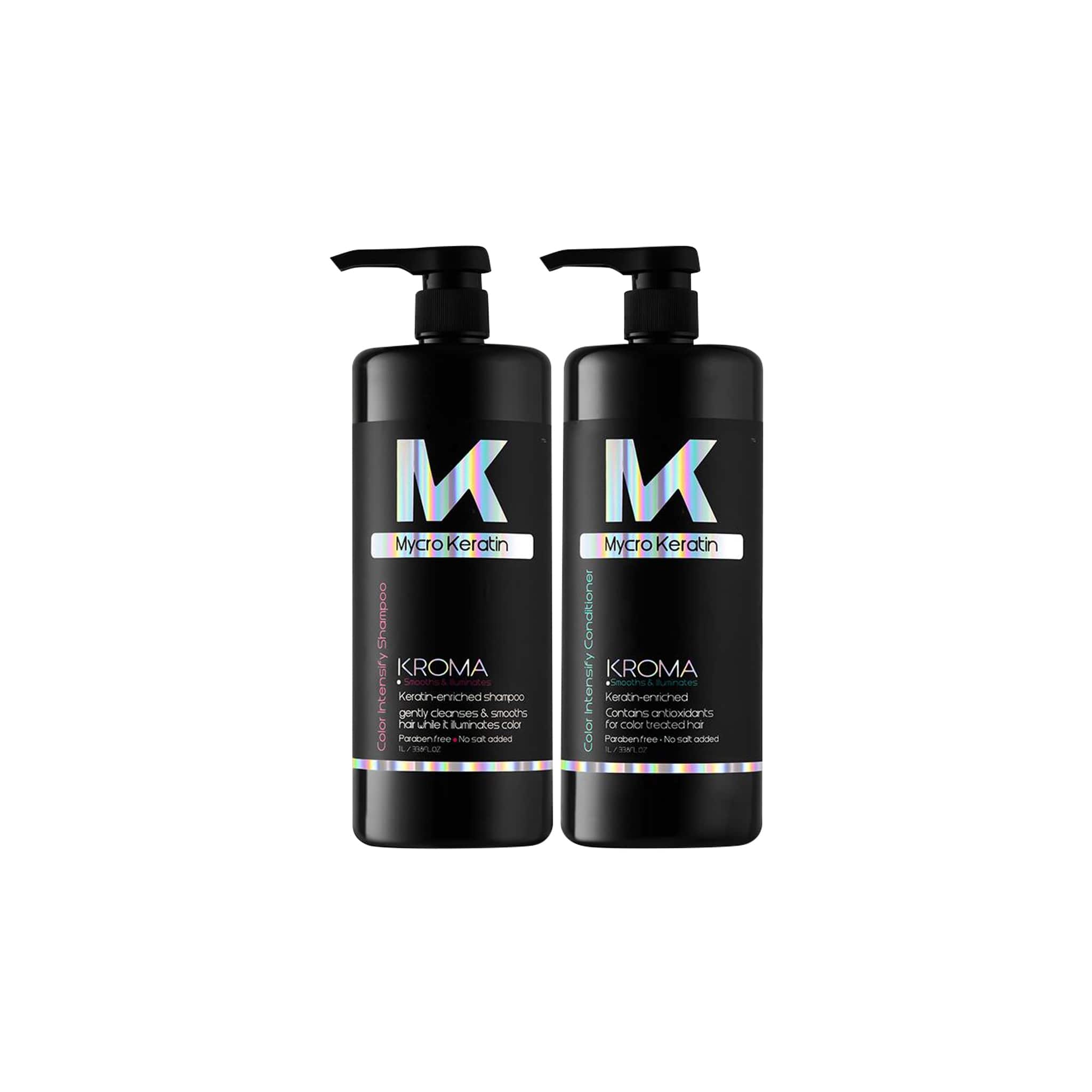 Mycro Keratin Kroma Color Shampoo and Conditioner 1L | Retail Box ...