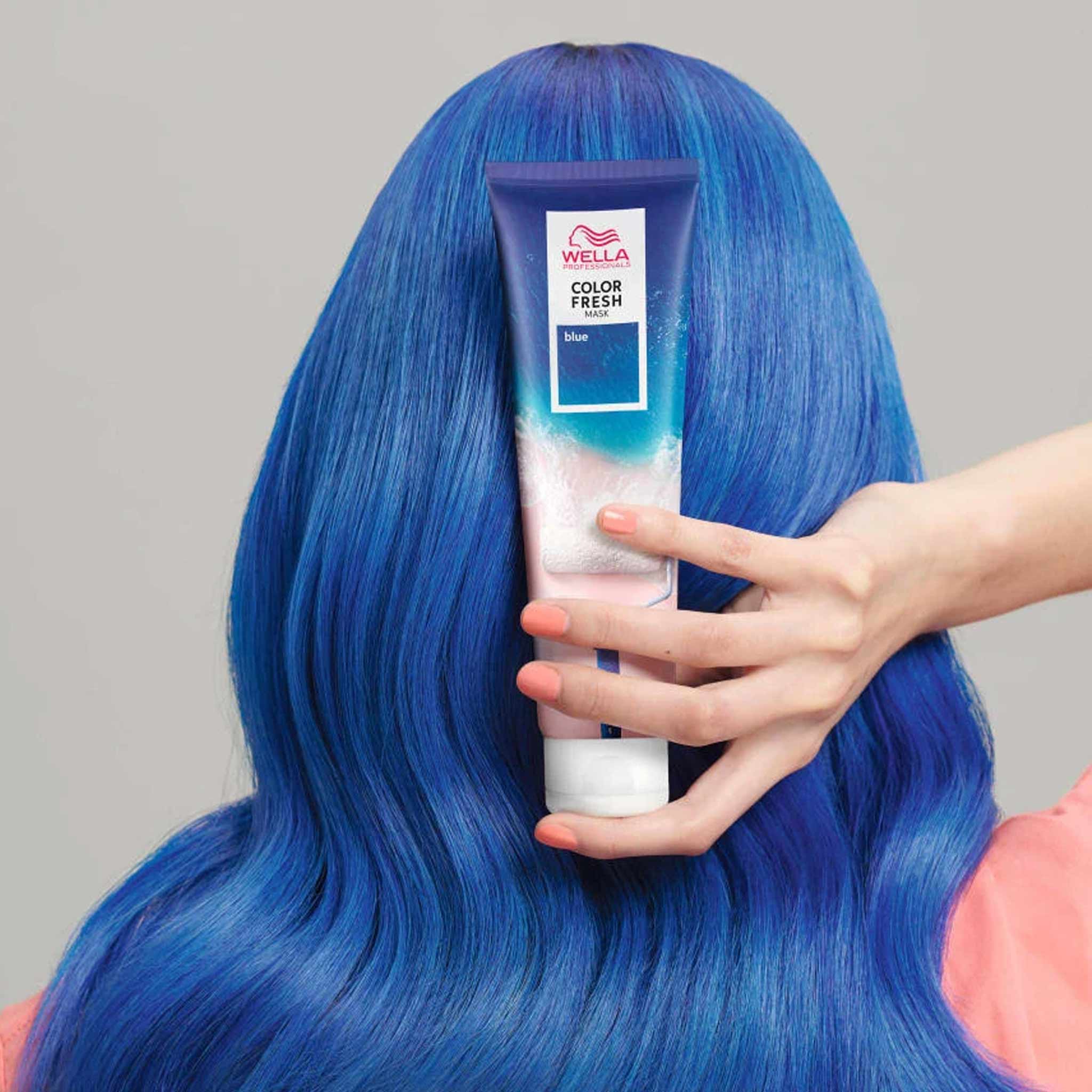 Wella Color Fresh Mask - Hair Mask - Blue - retailbox.co.za