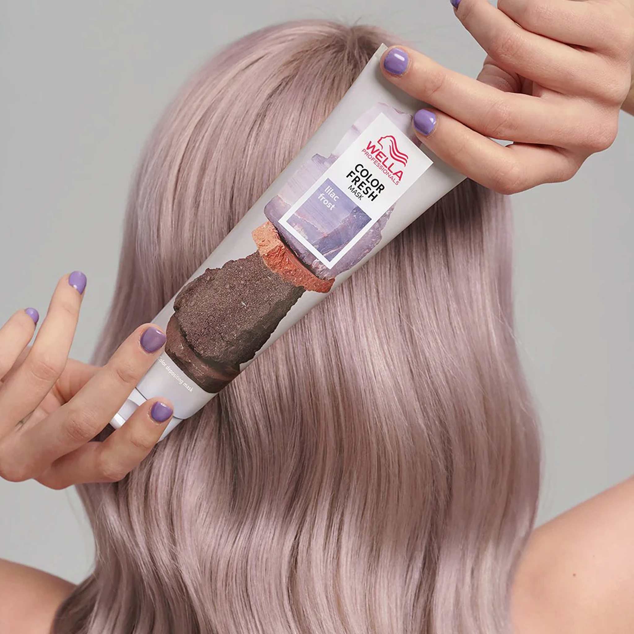 Wella Color Fresh Mask - Hair Mask - Lilac Forest - retailbox.co.za