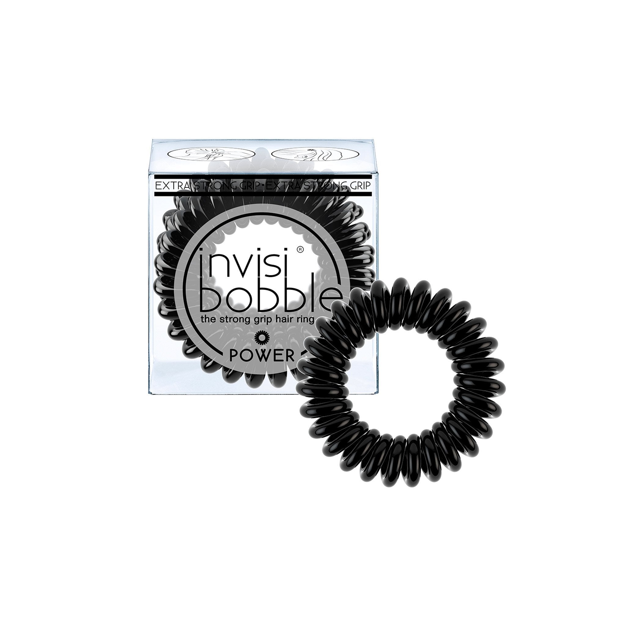 Invisibobble Power True Black | Retail Box - retailbox.co.za